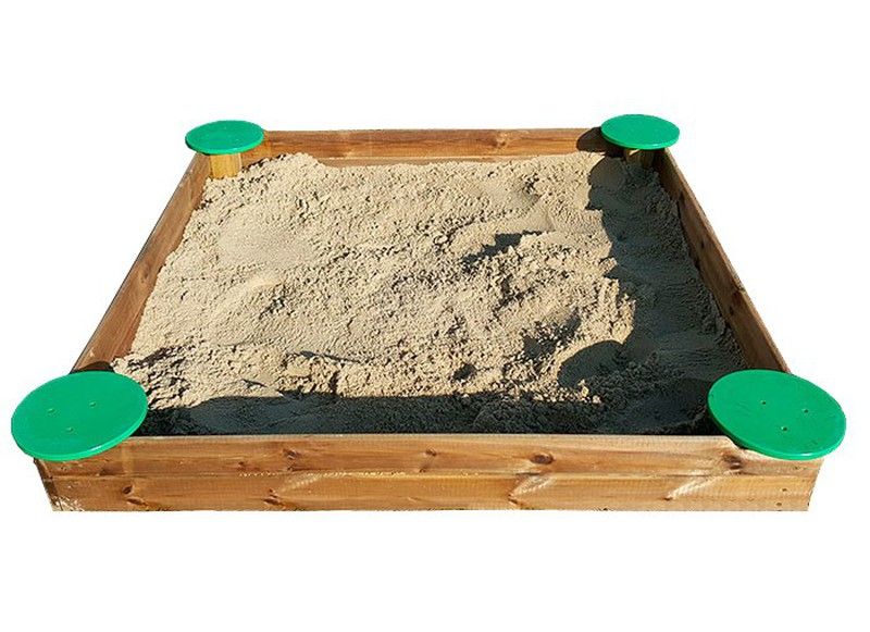 Arenero de madera Deluxe — Ludogarden