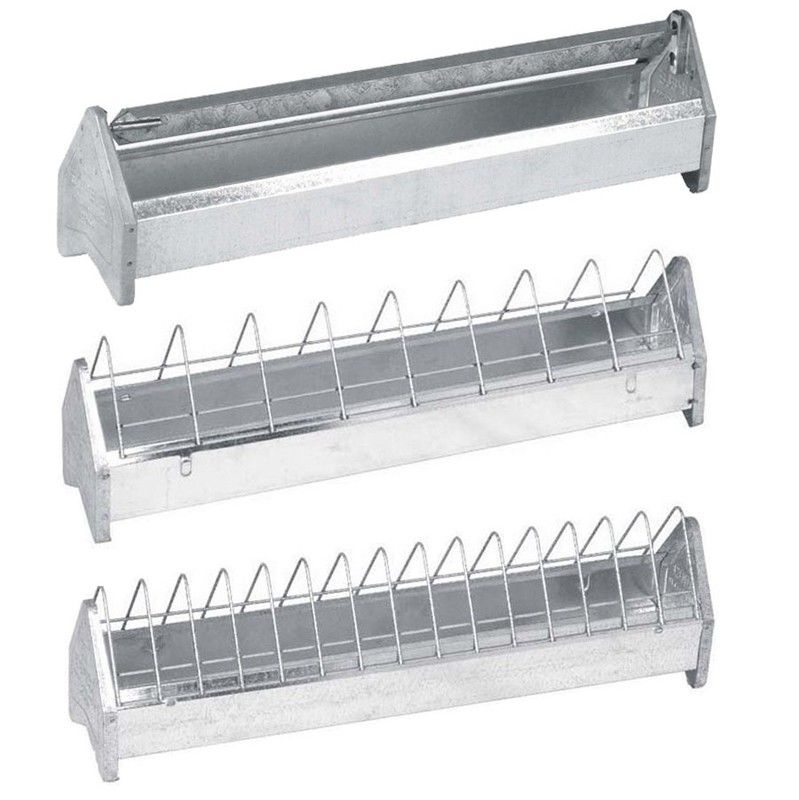 Comedero de metal para gallinas — Ludogarden