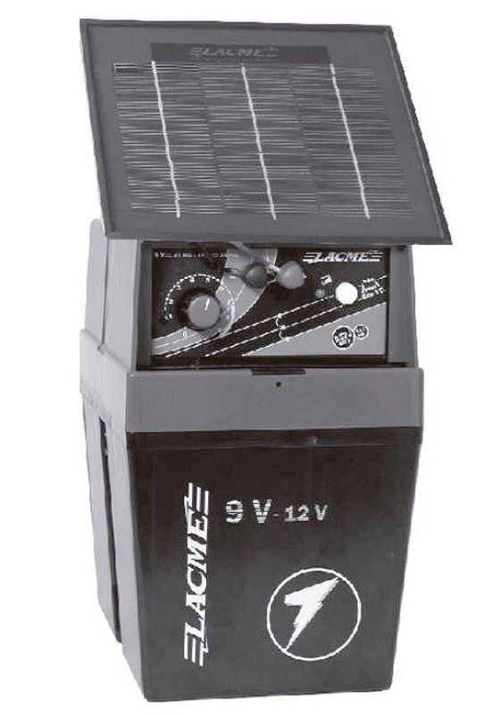 Panel solar - 2W + accu 12V / 32Ah con soporte — Ludogarden