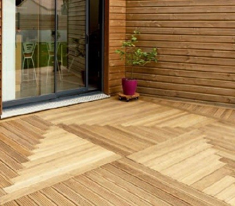 Tarima de pino PUCKET — Ludogarden